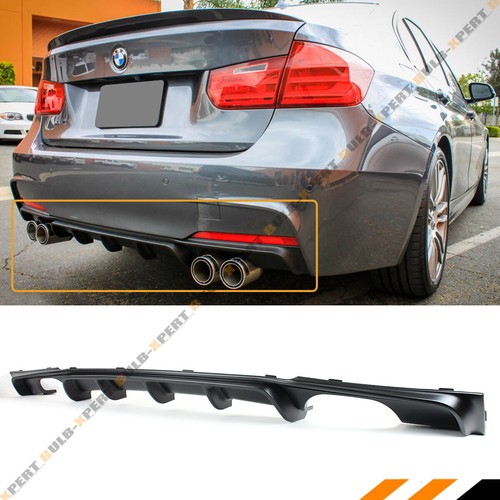 FOR 2012-2018 BMW F30 F31 M Sport MP Style Quad Exhaust Tip Rear Bumper ...