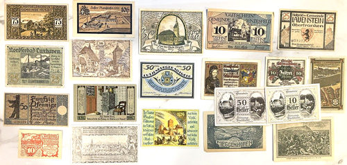 German WW1 & WW2 Vintage Banknote Lot (20 Notes.) | eBay