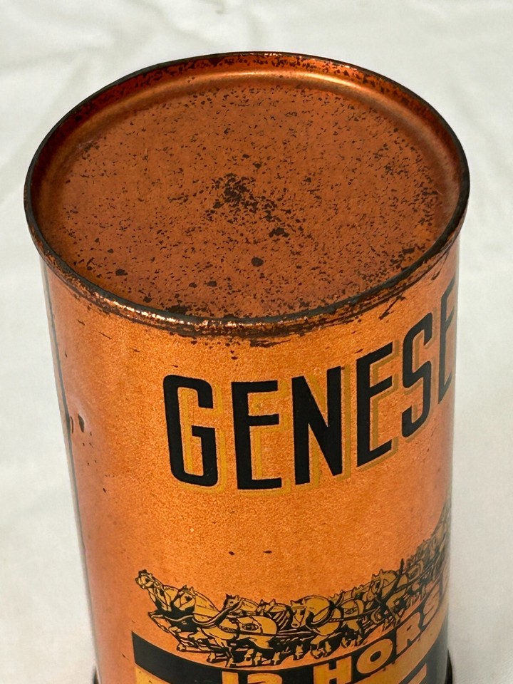 Genesee 12 Horse Ale Flat Top ~Never Opened~ Empty | eBay