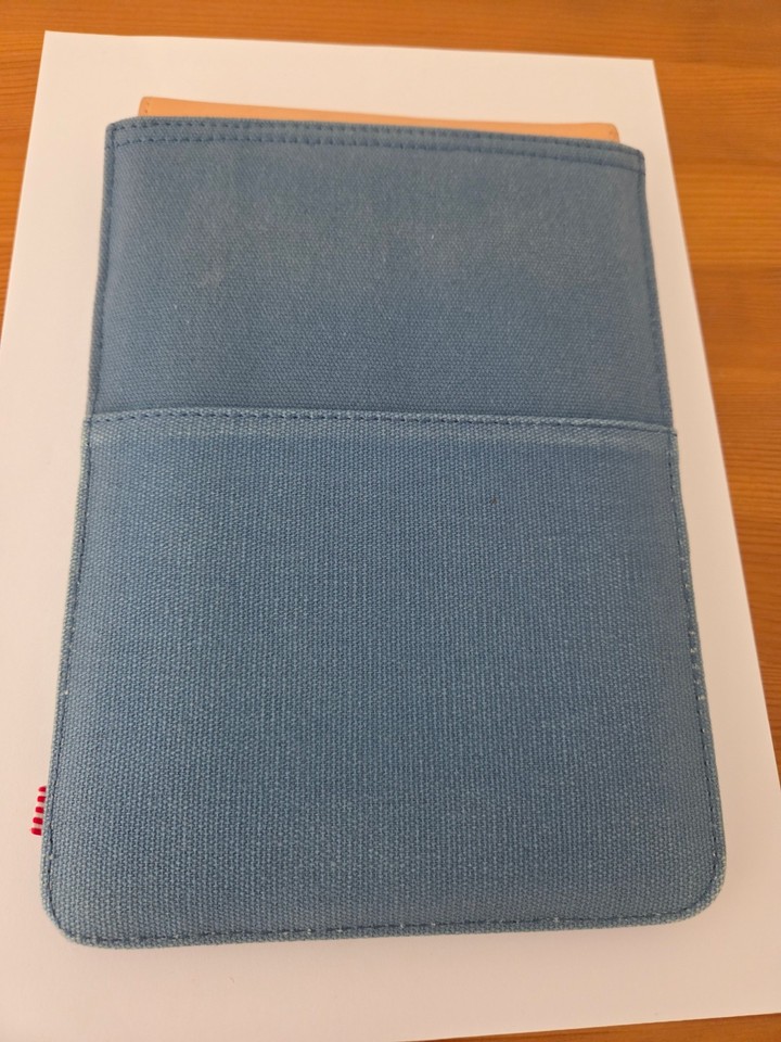Herschel Spokane iPad Mini leather and canvas case - In great condition ...