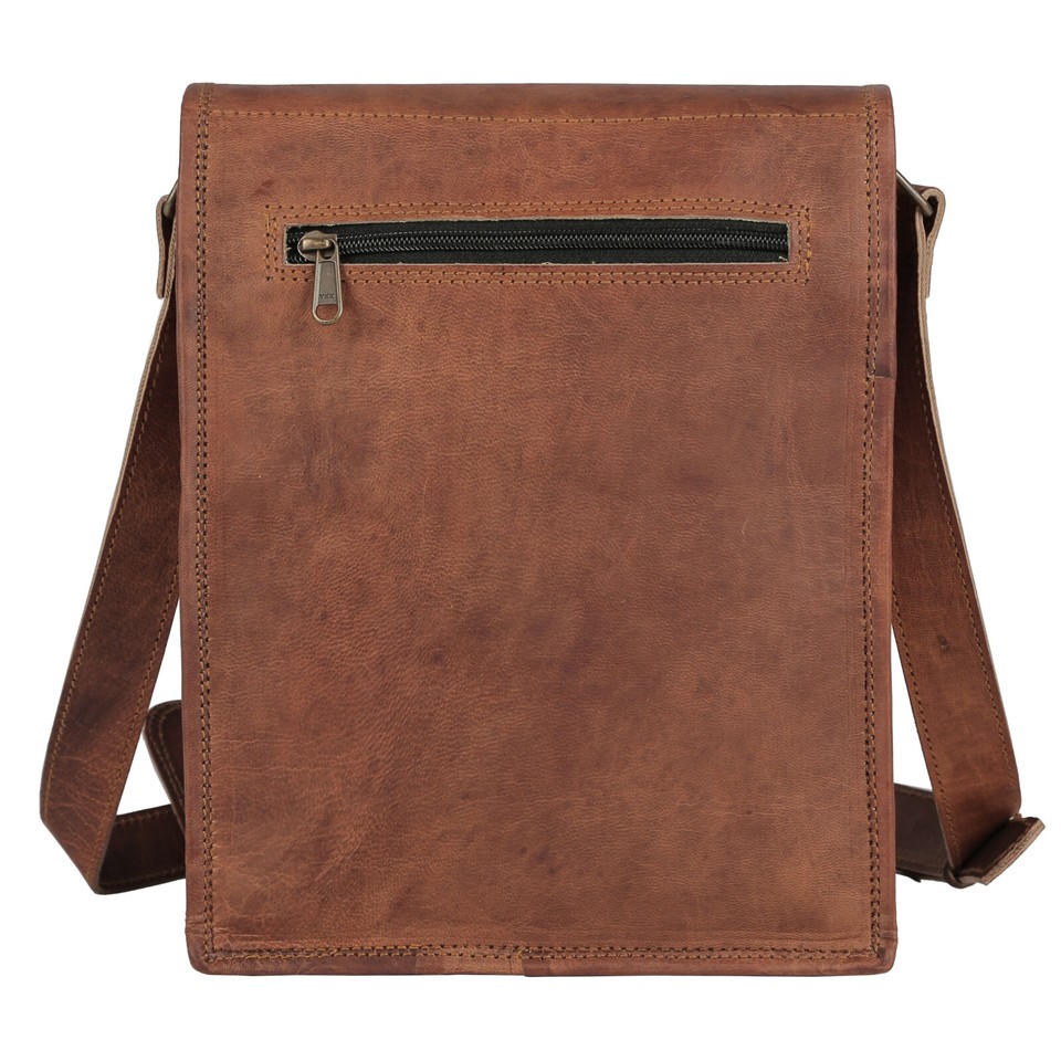 Handmade Leather Sturdy Leather satchel Ipad Messenger Bag for men and ...