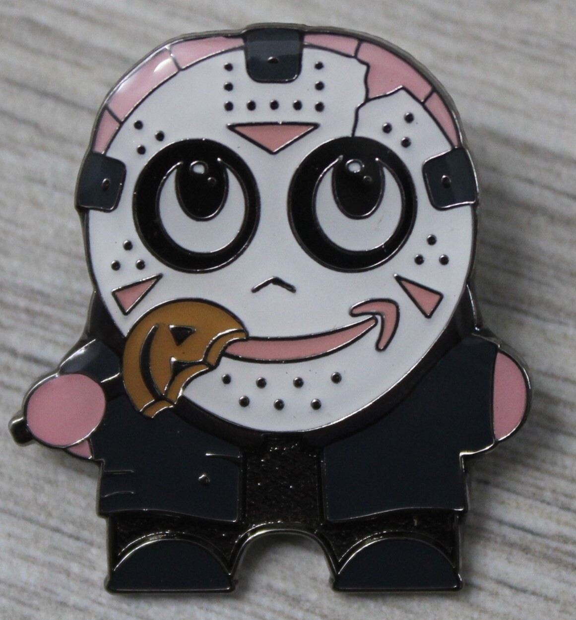 Horror Halloween Amazon employee peccy pin | eBay