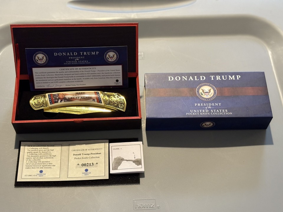 Trump Pocket Knife Lot of 4 | eBay