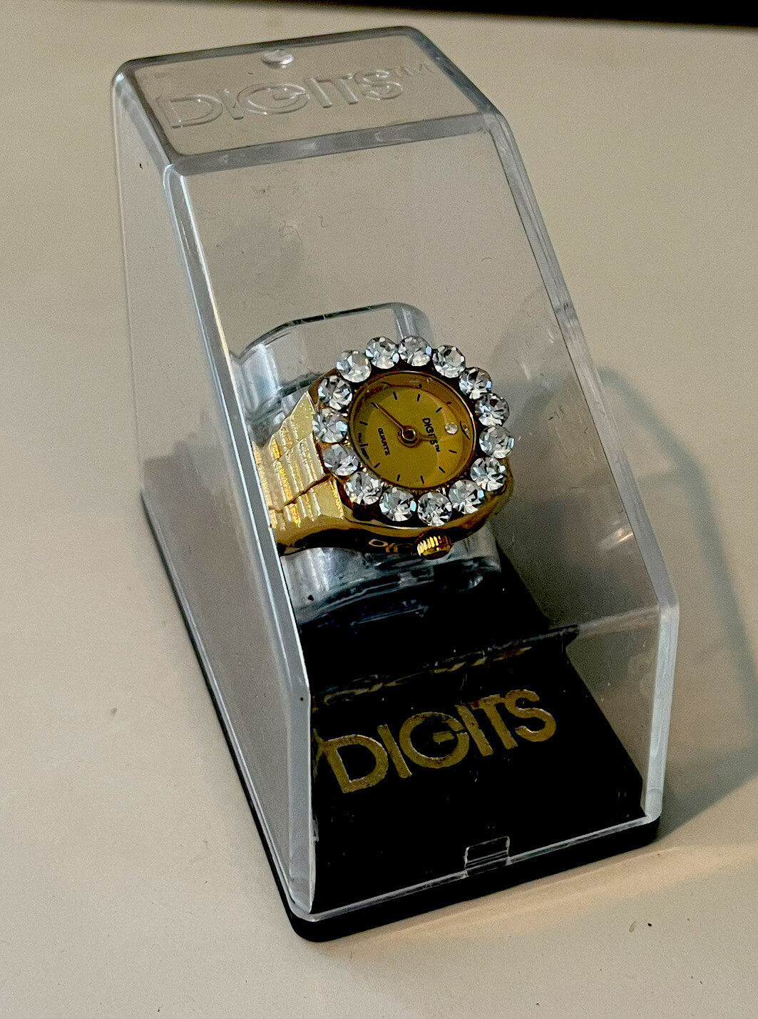 Vintage DIGITS Ring Watch. 1987. NEW in original case. Rare | eBay