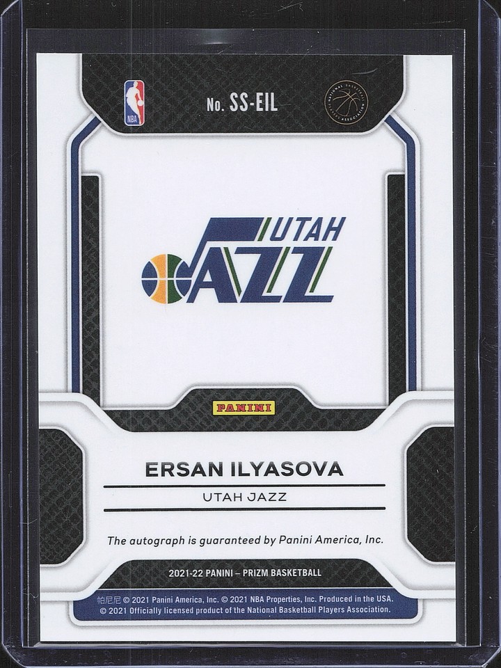 Ersan Ilyasova 2021-22 Panini Prizm Sensational Signatures Auto #SS-EIL ...