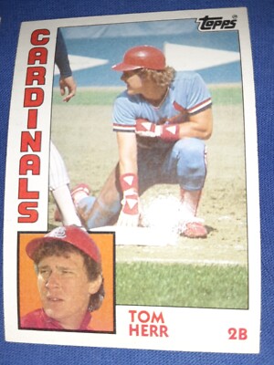 1984 Topps - #649 Tom Herr | eBay