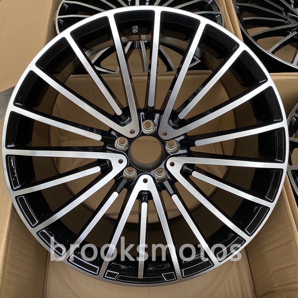 20" NEW STAGGERED STYLE WHEELS RIM FOR MERCEDES BENZ W222 W223 S CLASS ...
