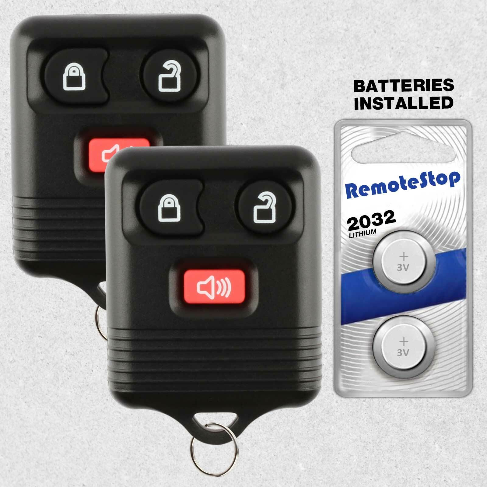 2 For 2005 2006 2007 2008 2009 2010 2011 Ford F150 F250 F350 Car Remote ...