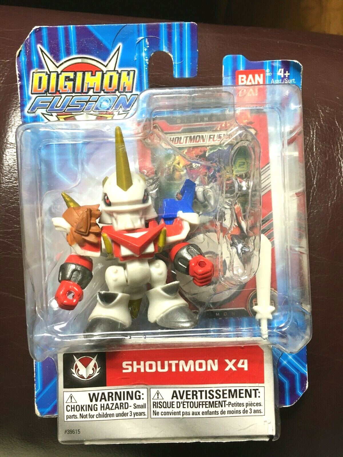 Digimon Fusion Shoutmon X4 Bandai 2" Action Figure 2013 New In Original ...
