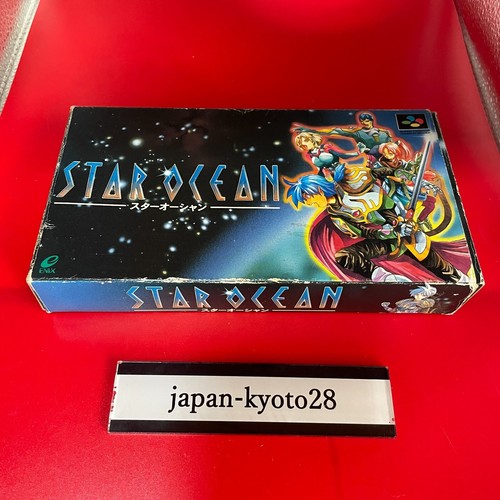 Star Ocean SNES ENIX Nintendo Super Famicom Box From Japan ...