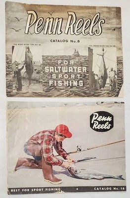 Penn Reels Catalogs -- No. 8 & 16 | eBay