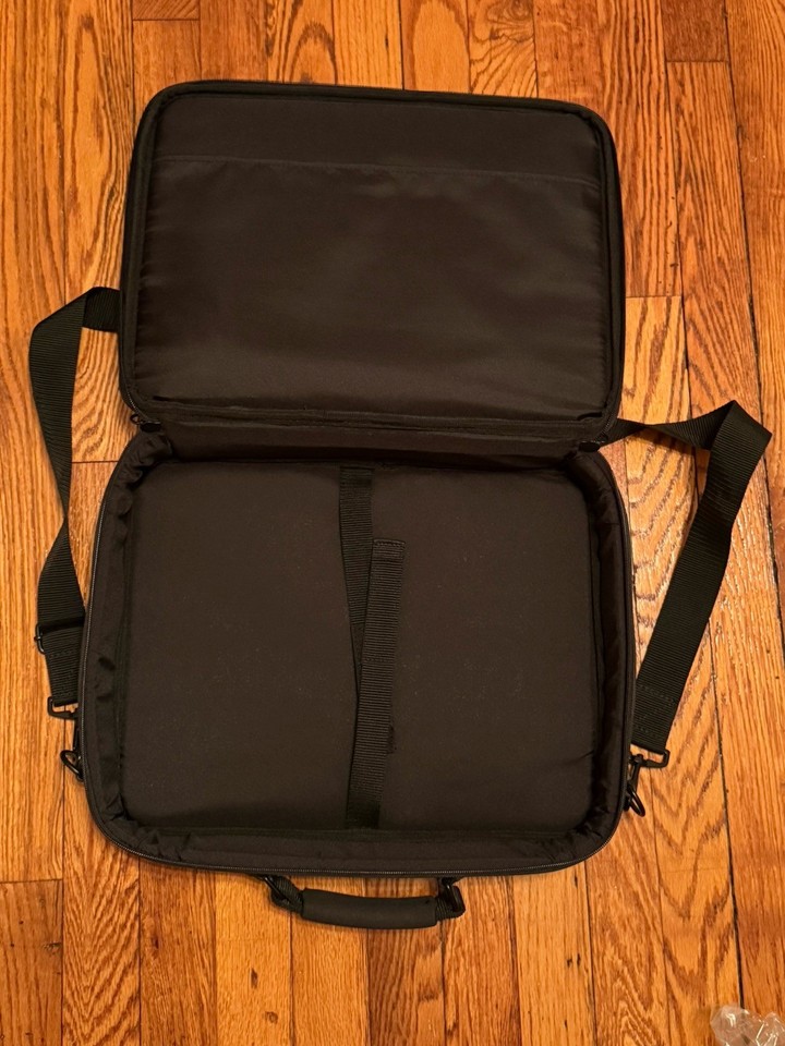 NWOT Targus Black Laptop Computer Bag Briefcase Messenger Bag Shoulder ...