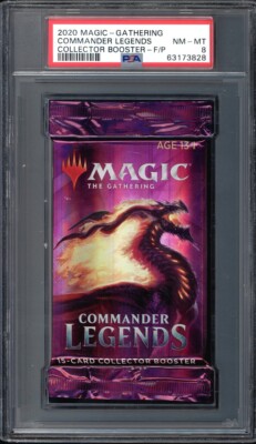 Commander Legends Collector Pack English Graded PSA 8 MTG Magic ...