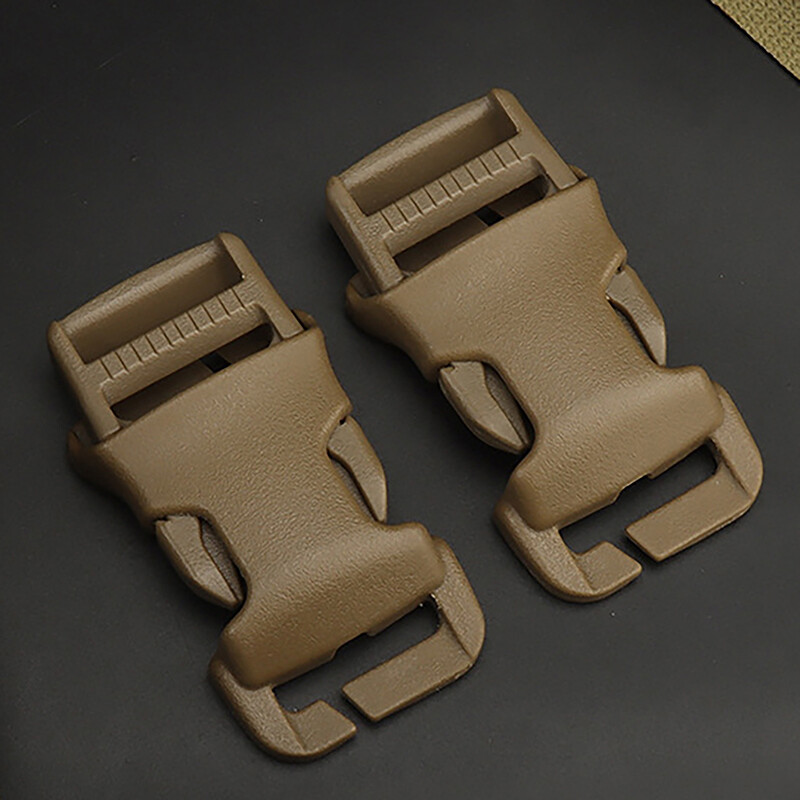 2Pcs Buckles Side Release Buckle Quick Attach Surface Mount CS Hunting ...