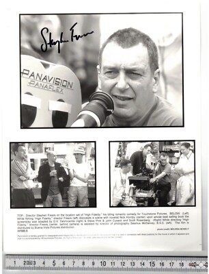 Autogramm STEPHEN FREARS handsigned - High Fidelity - The Queen | eBay.de