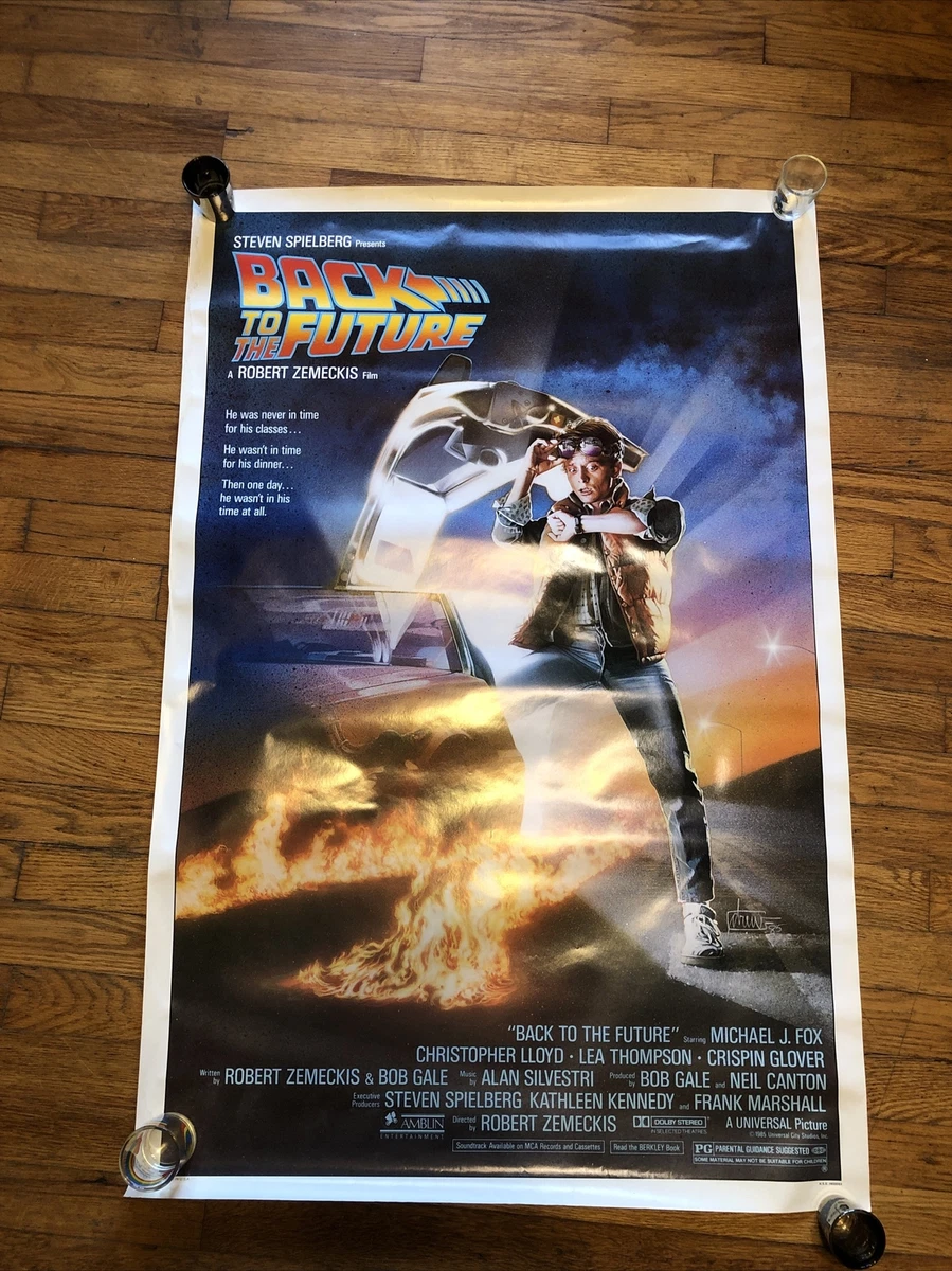 Back To The Future Original Movie Poster