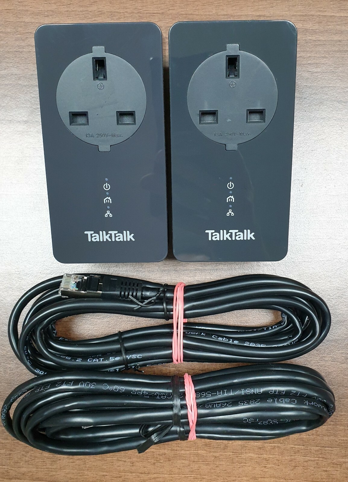 2 x D-Link DHP-P610AV Powerline Adapters 1000Mbps Gigabit TalkTalk ...