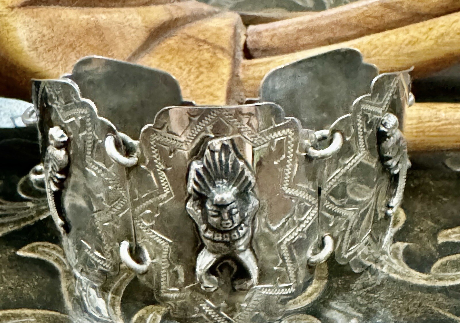 Vintage Early 1900’s GUATEMALA Silver 900 Storyteller… - Gem