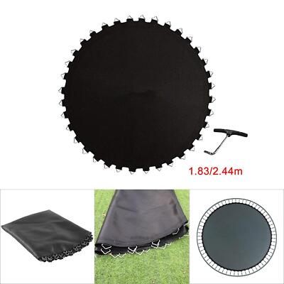 Trampoline Mat Replacement Jumping Mat Accessory Round Reusable Shock ...