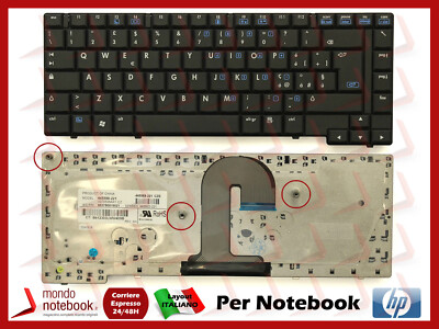 Tastiera Italiana Notebook HP 6510 6515 6510B 6515B - 445588-061 443922 ...