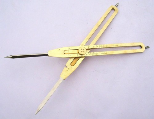 Brass Proportional Divider 9 Inches Engineer Drafting Scientific Tool Handmade | eBay