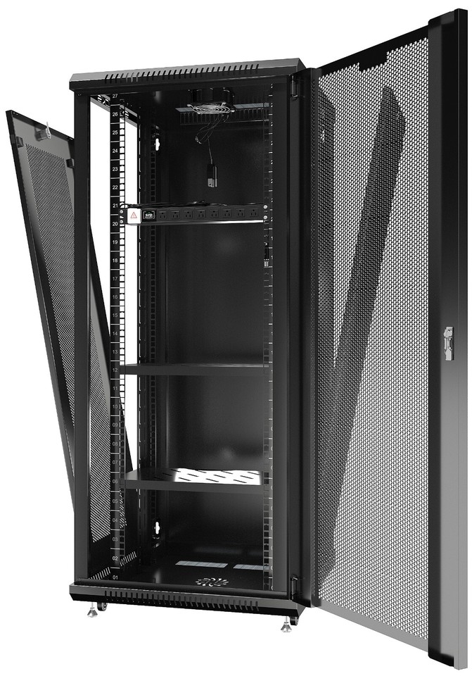 27U Sysracks Wall Mount IT Data Network Server Rack Cabinet Enclosure ...