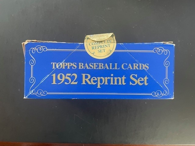 1952 Topps Reprint Set (Issued 1983) Factory Box - Sealed Busted/Box ...