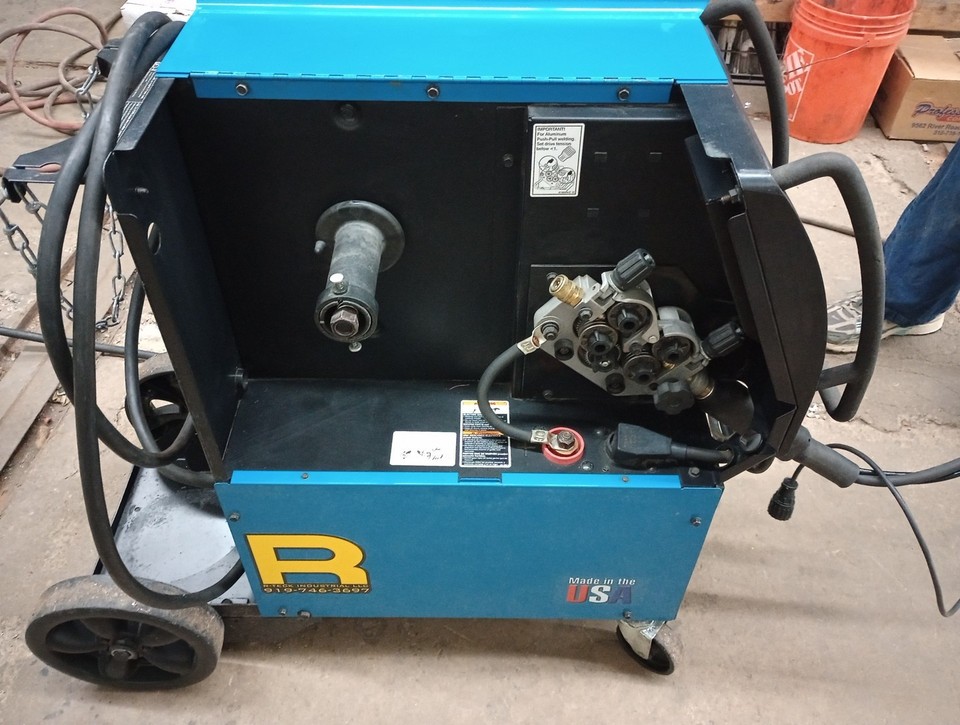 Miller 350P Pulse Mig Wlder Push-pull Capable ,HD 20ft Whip,480v 1or3ph ...