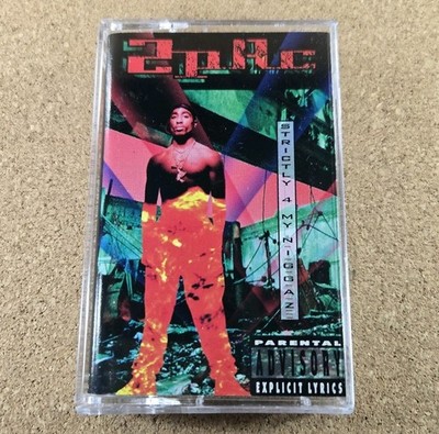 2Pac ‎Strictly 4 My N.I.G.G.A.Z.. Cassette Tape 1993 Tupac Shakur West ...