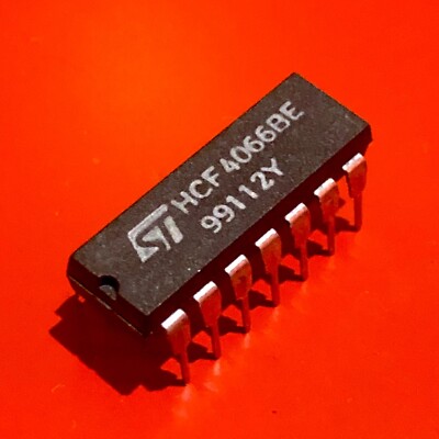 [1x] HCF4066BE STM CMOS Quad Bilateral Switch IC PDIP-14 | eBay.de