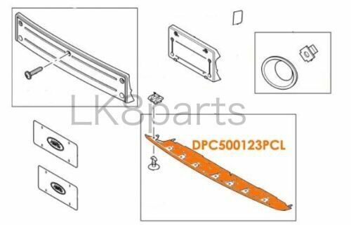 Land Rover Lr3 Front Bumper Tow Eye Cover DPC500123PCL for sale online ...