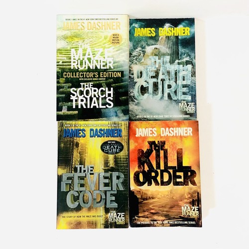 The Maze Runner Complete Series James Dashner Paperback Books ...