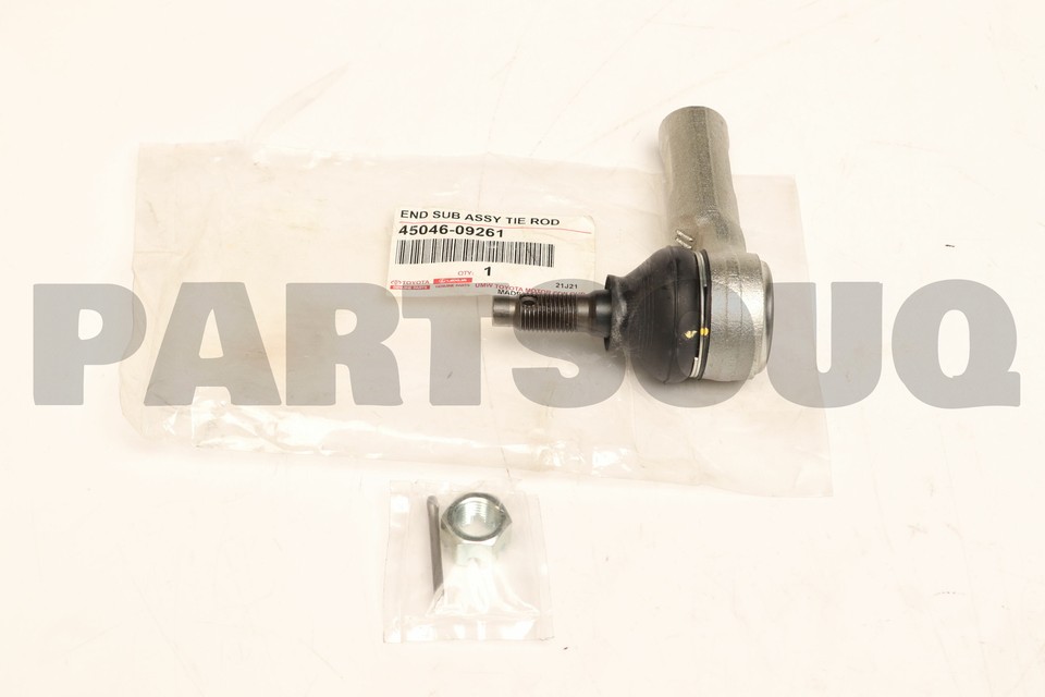 4504609261 Genuine Toyota END SUB-ASSY, TIE ROD, RH/LH 45046-09261 | eBay
