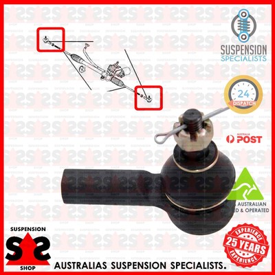 Front Axle Tie Rod End Suit MITSUBISHI Colt Czc Vi Convertible (Rg) 1.5 ...