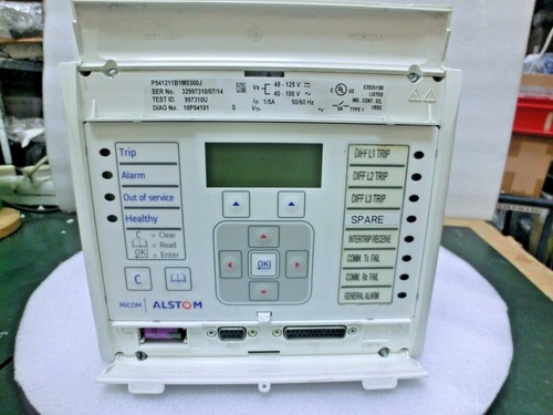 Alstom Micom P40 agile P541211 B1M0300J Distance Relay Transmitter,Used ...