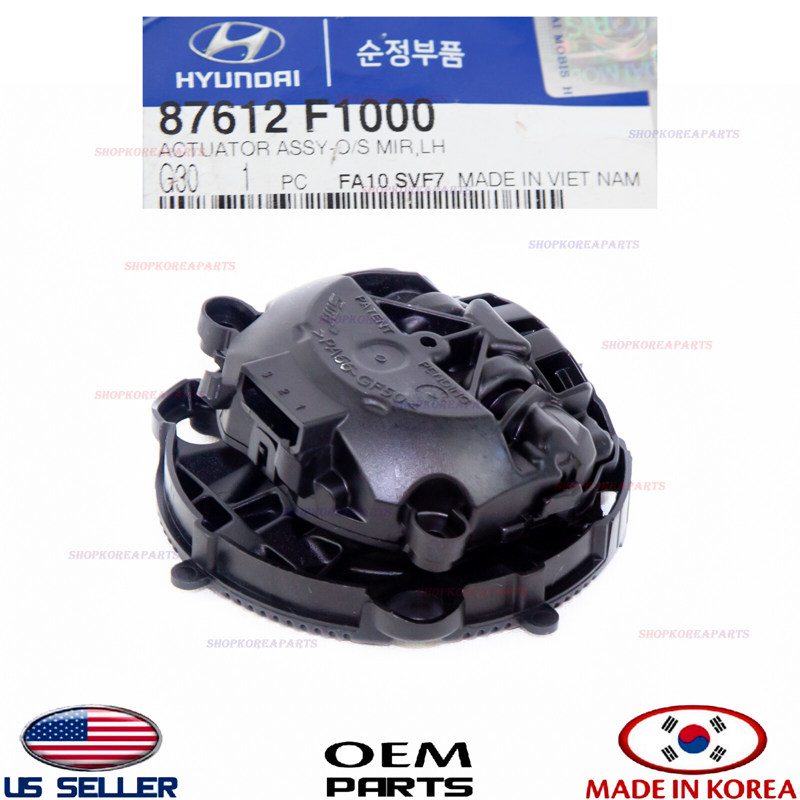 Genuine Outside Mirror Actuator Motor LEFT ⭐OEM⭐ HYUNDAI KIA *See ...