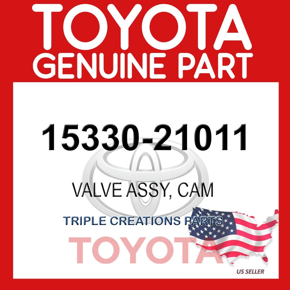 1533021011 Genuine Toyota Valve Assy Camshaft Timing Oil Control 15330 ...