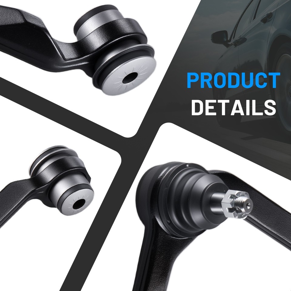 4Pcs Front Upper Control Arm & Ball Joints Fits F-150 F-250 Lobo ...