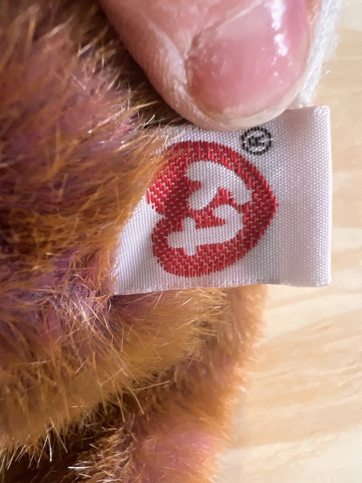 Ty Beanie Buddy Teddy Bear Brown Plush w/ Tag Classic Stuffed Animal | eBay