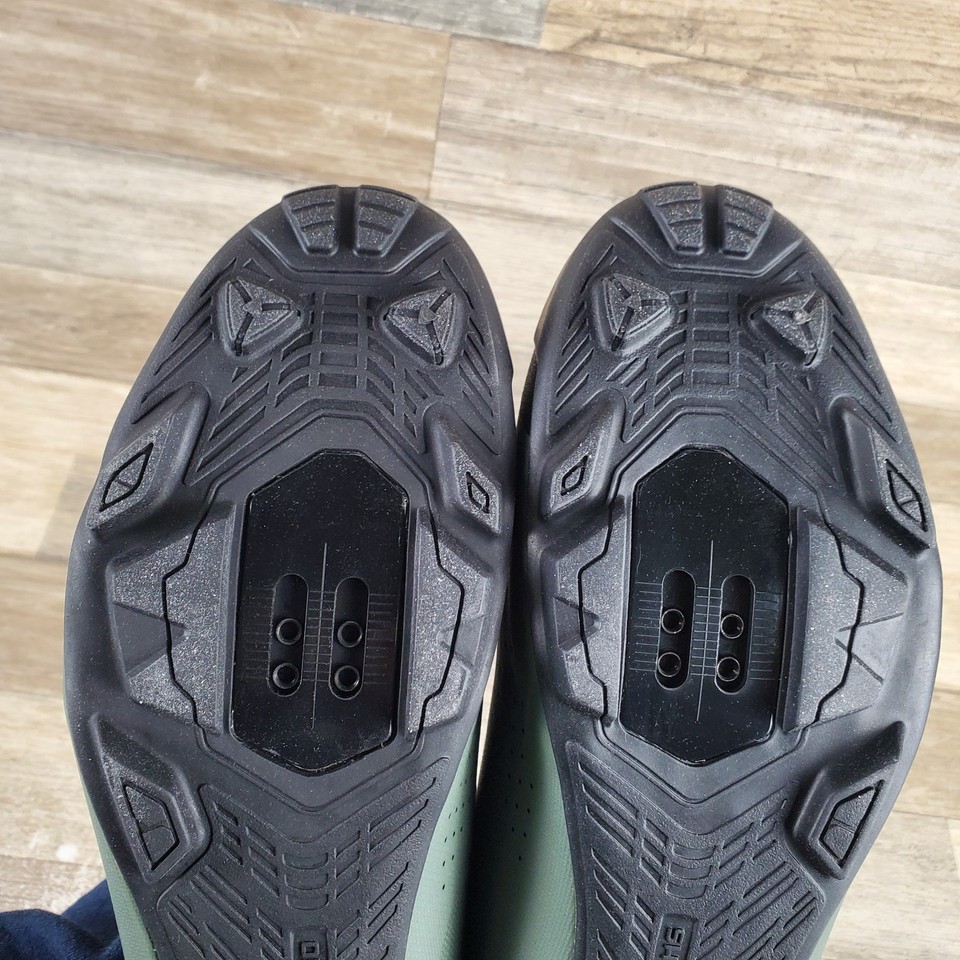 Shimano XC300 Men's Cycling Shoes Sz 12 Oli­ve Black Mountain Bike ...