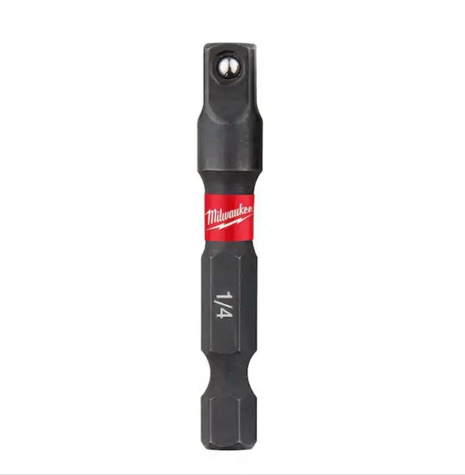Milwaukee Tool 48-32-5030 Shockwave 1/4" Hex Shank To 1/4" Socket ...