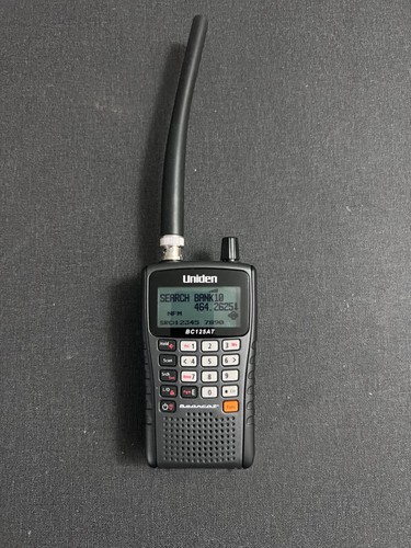 Uniden Bearcat BC125AT Handheld Scanner 500-Alpha-Tagged Channels | eBay