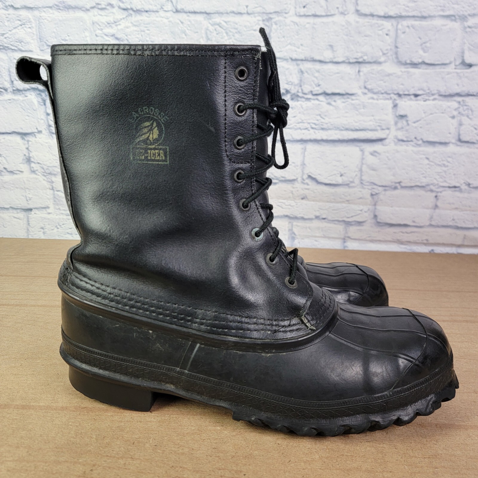 LaCrosse De-Icer Steel Toe/Steel Shank Winter Snow Work Boots Men's ...