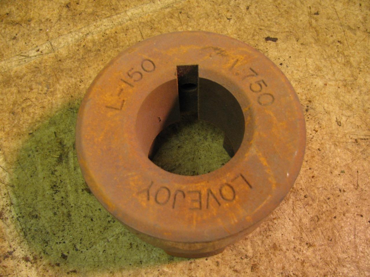 Lovejoy L150 1.750 1-3/4" Bore Motor Pump Coupler Coupling Jaw Hub Half ...