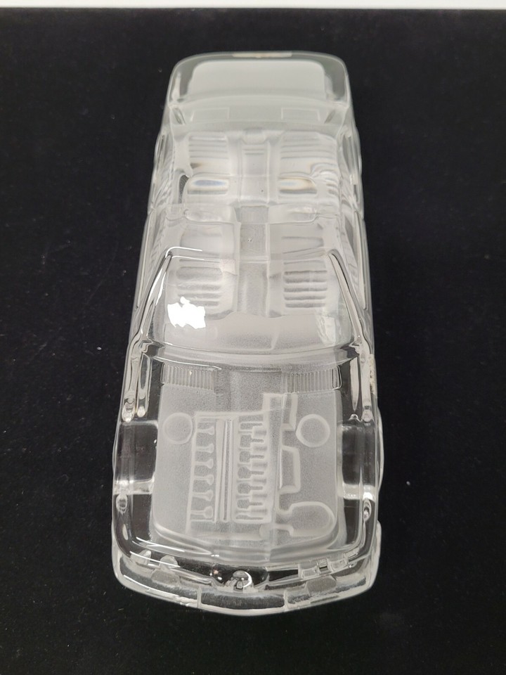 BMW 635 CSI GLASS CRYSTAL CAR PAPERWEIGHT MODEL HOFBAUER? | eBay