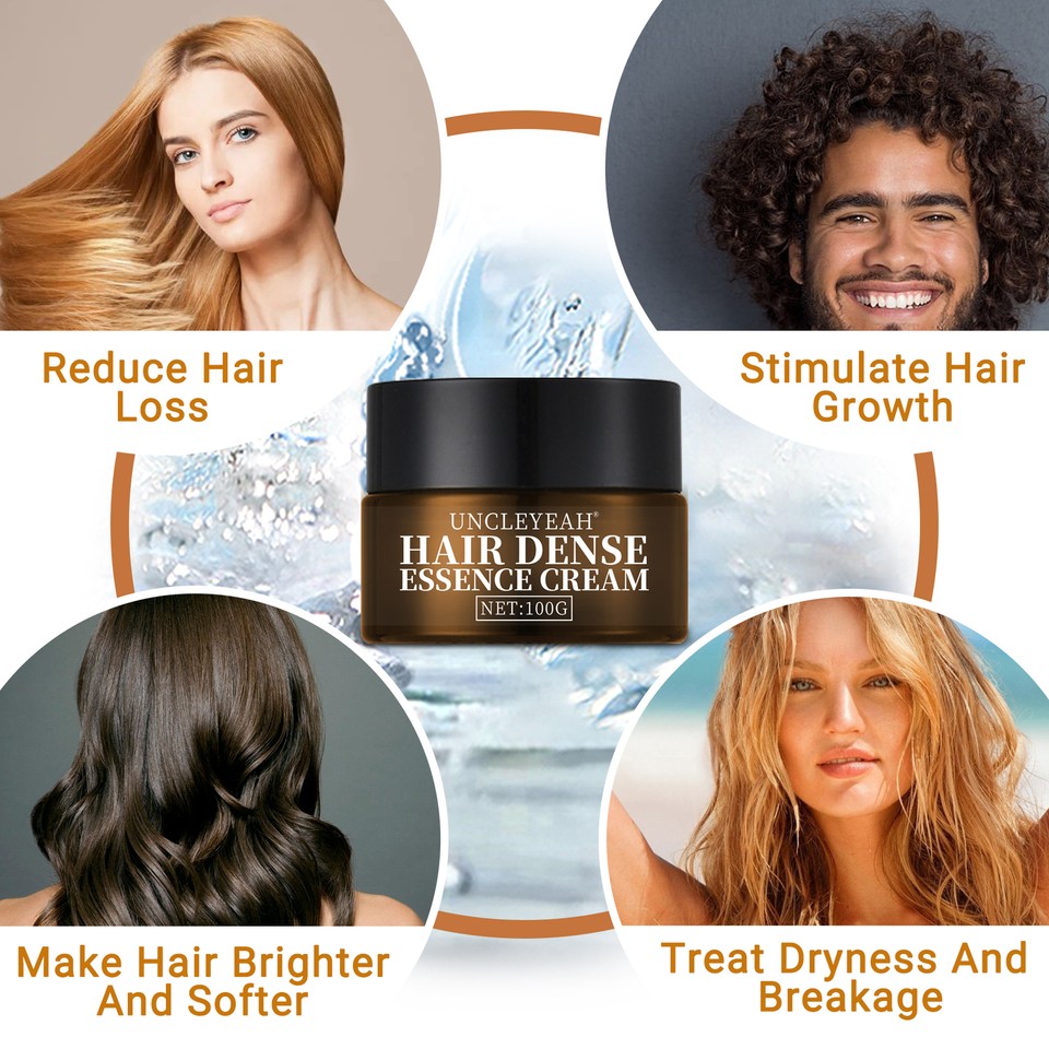 Hair loss treatment 100ML Hair Growth Cream UNCLEYEAH For Women & Men ...
