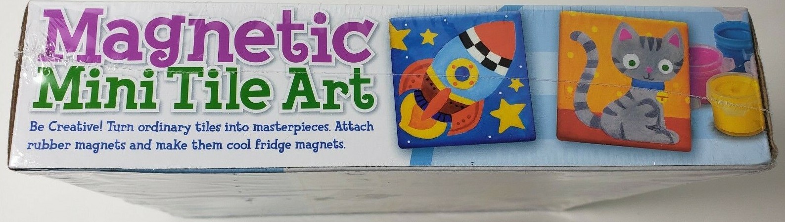 Magnetic Mini Tile Art Kit 4M Educational Toys For Kids Ages 8 and Up ...