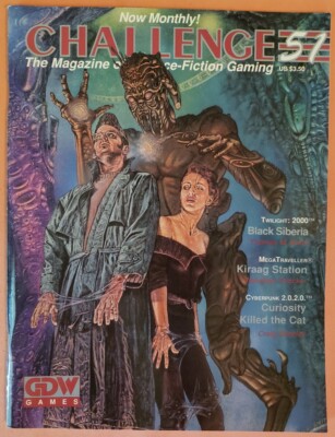 GDW CHALLENGE MAGAZINE #51 ~ VF JULY 1991 SCIENCE FICTION GAMING ...