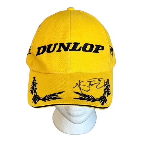 Dunlop Motorsport Racing Driver Automotive Baseball Cap Hat Yellow ...