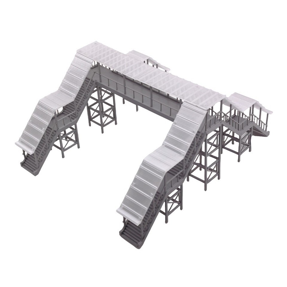 Outland Models Miniatures Overhead Footbridge Covered 1:87 HO Scale | eBay
